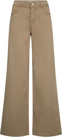 Mos Mosh MOS Mosh, Femme, Pantalons, Beige, Taille: W24 Wide Pantalons