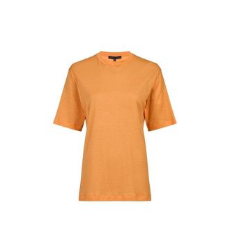 Tibi T-shirt uni &agrave; col rond en coton