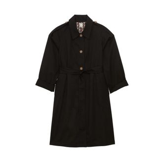 Ines De La Fressange Riviera Trenchcoat - - Coats - Damen - Schwarzk - XS