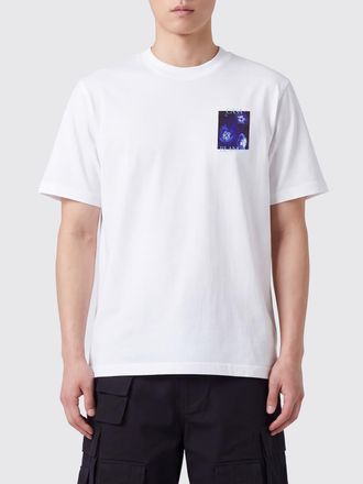 Casablanca T-Shirt aus Bio-Baumwolle mit Grafikdruck und Rundhalsausschnitt