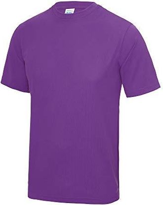 Just Cool T-shirt performance uni - Homme (2XL) (Magenta)