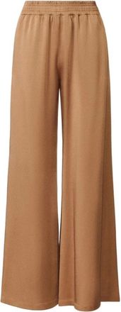 Fabiana Filippi Femme, Pantalons, Brun, Taille: 38 FR Ever Satin Pantalons