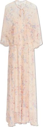 Forte_Forte Femme, Robes, Rose, Taille: 40 FR Robe deux pi&egrave;ces &agrave; motif floral