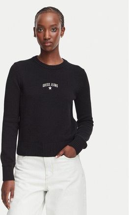 Guess Pullover W6YR40 Z1074 Schwarz Regular Fit