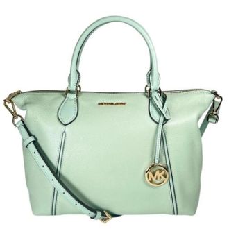 Michael Kors Sac &agrave; bandouli&egrave;re en tissu Pre-owned - Femme - Pre-owned - Vert - Taille: ONE Size