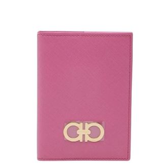 Ferragamo Pre-owned Gancini Passport Cover - Femme - Pre-owned - Rose - Taille: ONE Size