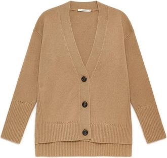 Maliparmi Maliparmi, Damen, Strickwaren, Beige, LGr&ouml;&szlig;e