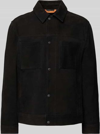 Boss Orange by Hugo Boss Jacke in Leder-Optik Modell Jomare