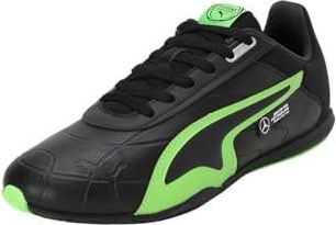 Puma Unisex Adults MAPF1 Tune Cat Sneaker, PUMA Black-Fizzy Green, 44.5 EU