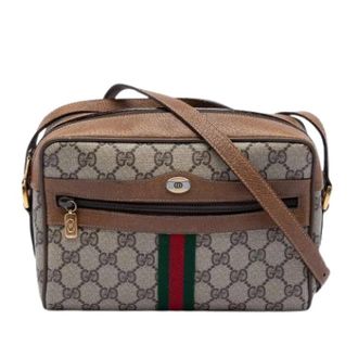 Gucci Sac bandouli&egrave;re Pre-owned - Femme - Pre-owned - Beige - Taille: ONE Size