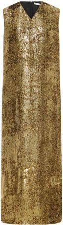 The Row Louane Maxikleid - Gold