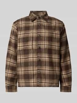 Selected Hemdjacke mit durchgehender Knopfleiste