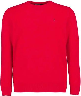 Polo Ralph Lauren Herren Pullover rot unifarben