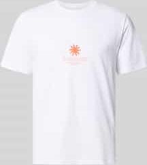 Jack & Jones Regular Fit T-Shirt mit Logo-Print Modell Eres