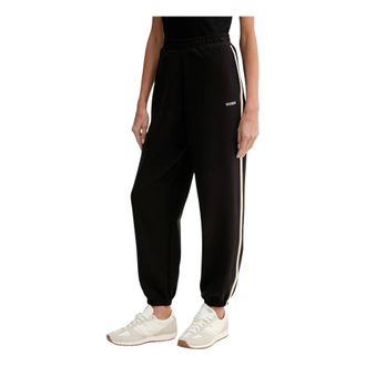 Guess Jogging &agrave; bande lat&eacute;rale - Femme - Pantalons - Noir - Taille: 40 FR