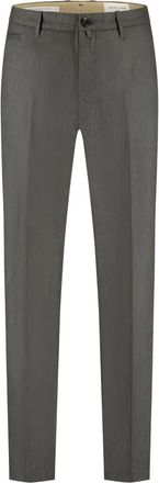 Jacob Cohen pantalon à taille ceinturée - Gris
