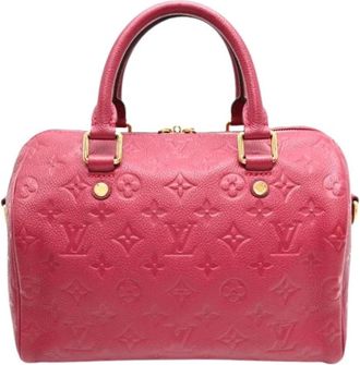 Louis Vuitton Sac &agrave; main Monogram Empreinte doccasion - Femme - Pre-owned - Rouge - Taille: ONE Size