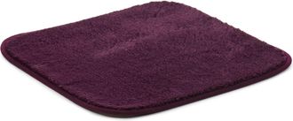 Gözze Premium Rutschfester Badteppich, RIO, 100% Microfaser, 50 x 45 cm - Beere