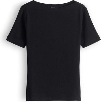 someday 3/4-Arm-Shirt Klenja Schmale Passform, elastisch und figurbetont