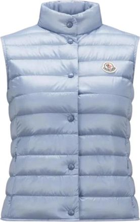 Moncler Liane &Auml;rmellose Daunenjacke - - Jackets - Damen - Blau - S
