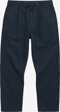 Knowledge Cotton Apparel Herren vegan Hose Fig Comfort Canvas Total Eclipse Blau