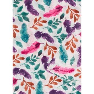 Au Printemps Paris Etole &agrave; motifs plumes