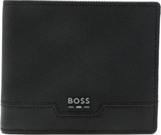 HUGO BOSS Homme, Accessoires, Noir, Taille: ONE Size Polyester Wallet