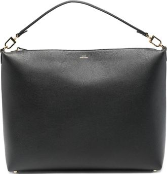 Toteme Mittelgro&szlig;e Bevel Tote Bag - Schwarz