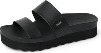 Reef Damen Cushion Vista Hi Sandale, Schwarz, Numeric_39_Point_5 EU