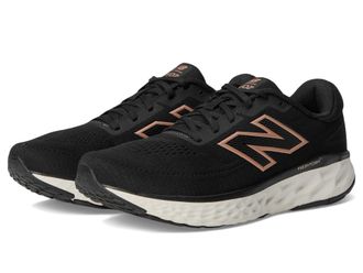 New Balance Damen Fresh Foam X EVOZ v4 Laufschuhe, Phantom/Black/Silver Metallic/Sea Salt, 37.5/M
