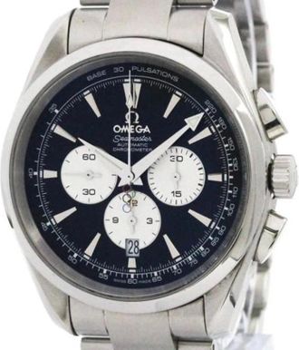Omega Pre-owned Seamaster Aqua Terra Wristwatch - Homme - Pre-owned - Noir - Taille: ONE Size