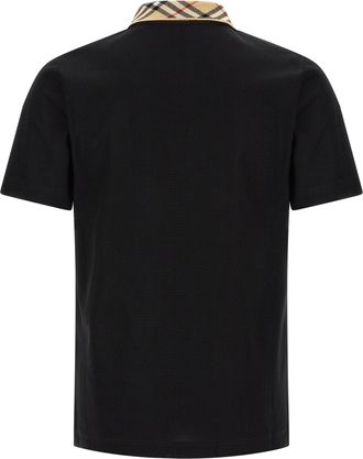 Burberry Evan Polo Shirt - Black