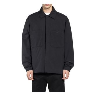 Herno Wattiertes Nylon-Overshirt - - Jackets - Herren - Schwarzk - M