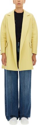 Max Mara Beira Trench Coat - Yellow