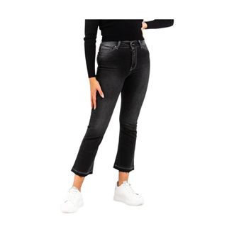Gas Gas, Femme, Jeans, Gris, Taille: W26 Cropped Jeans