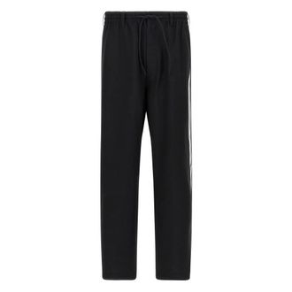 Yohji Yamamoto Wide-Leg Track Pants - - Trousers - Herren - Schwarzk - M