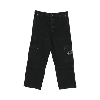 Off-white Cargo-Taschen bestickte Hose - - Jeans - Herren - Schwarzk - L