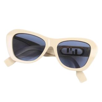 Fendi Lunettes de soleil Pre-owned Fe40064F - Femme - Pre-owned - Beige - Taille: ONE Size