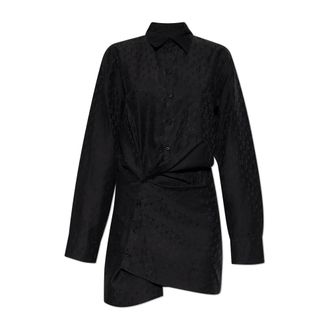 Off-white Kleid mit Monogramm - - Dresses - Damen - Schwarzk - XS