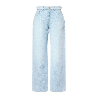Casablanca Monogram Denim Jeans - - Jeans - Damen - Blau - W26