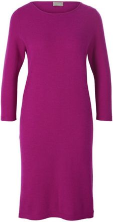include Strickkleid Schurwolle und Kaschmir include pink