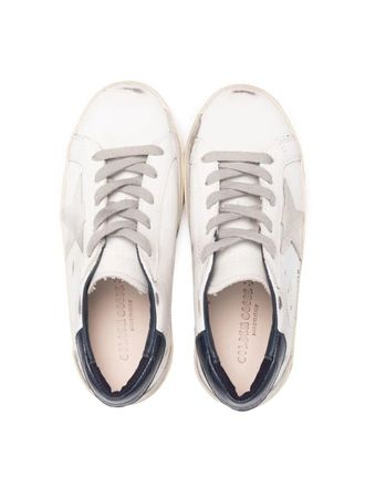 Golden Goose Kids Superstar Lace-Up Trainers Ss26 Ch