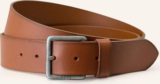 HUGO BOSS Lederg&uuml;rtel Jeeko braun