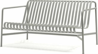HAY [NEUWERTIG] Hay Palissade Outdoor Lounge Sofa Gartenbank Bank Sitzbank Couch Hellgrau B-Ware