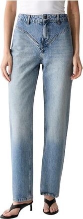 Rotate Rotate Birger Christensen, Femme, Jeans, Bleu, Taille: W28 Jeans droits