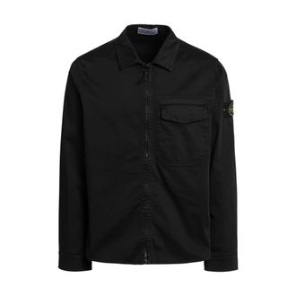 Stone Island Herren, Shirts, Schwarzk, LGr&ouml;&szlig;e
