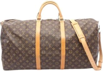 Louis Vuitton unisex, Pre-owned, Brun, Taille: ONE Size Keepall Bandouliere Monogram Boston Bag Pre-owned