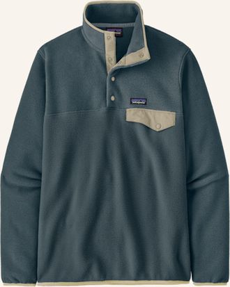 Patagonia Fleece Lw Synch Snap-T P/O blau