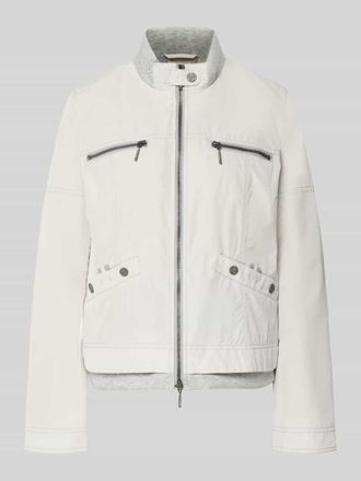 AMBER & JUNE Jacke mit Zweiwege-Rei&szlig;verschluss