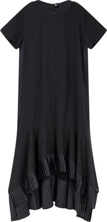 sacai Femme, Robes, Noir, Taille: 40 FR Sacai Robes Black